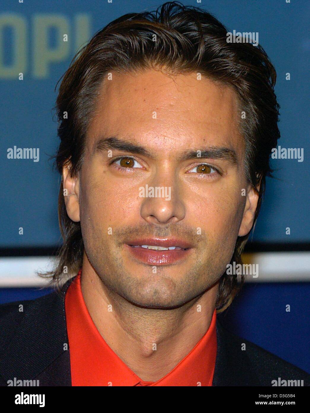 (Dpa) - schwedische Top model Marcus Schenkenberg im Bild bei der Bambi ...