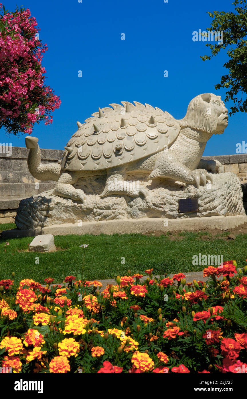 Mittelalterliche monster tarascon bouches_du_rhone provence frankreich ...