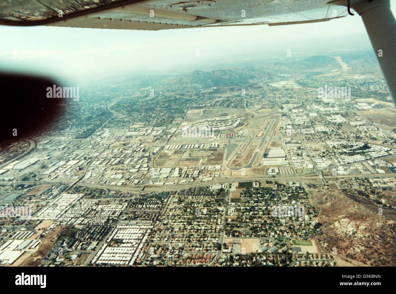 Gillespie Field in El Cajon, Kalifornien, ist ein Flughafen der ...