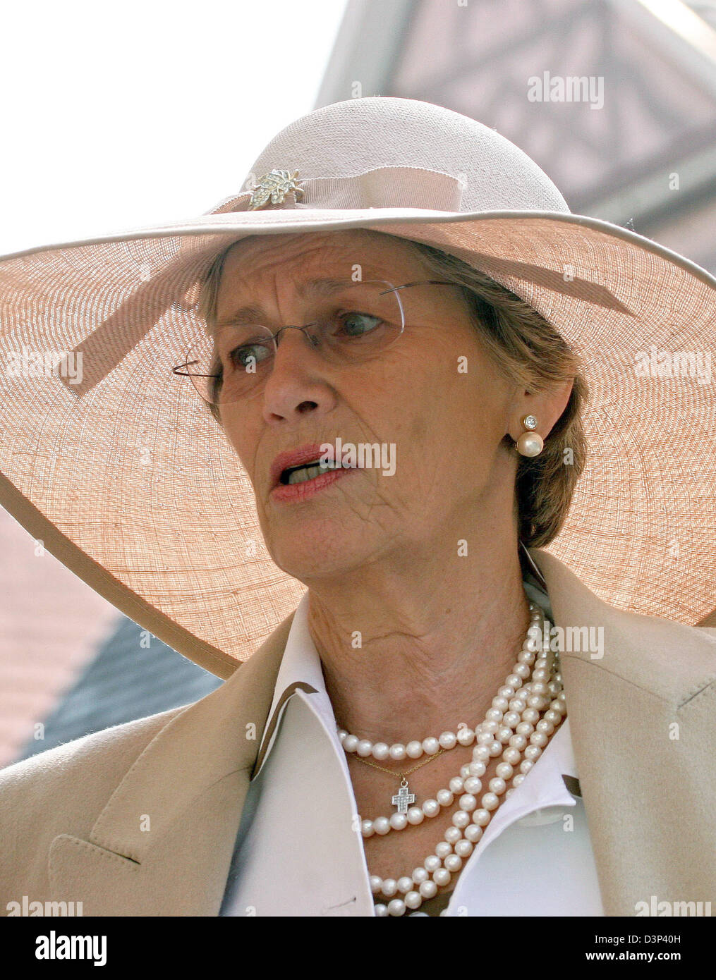 Erzherzogin Maria Magdalena von Österreich, Prinzessin von Toskana im Bild bei der Hochzeit von ...