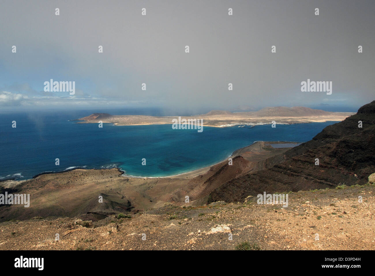 Insel Isla la Graciosa, Lanzarote, Kanarische Inseln, Spanien ...