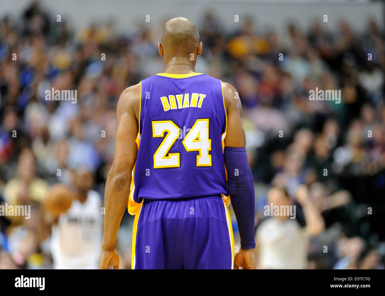 Dallas, Texas, USA. 24. Februar 2013. Los Angeles Lakers shooting Guard ...