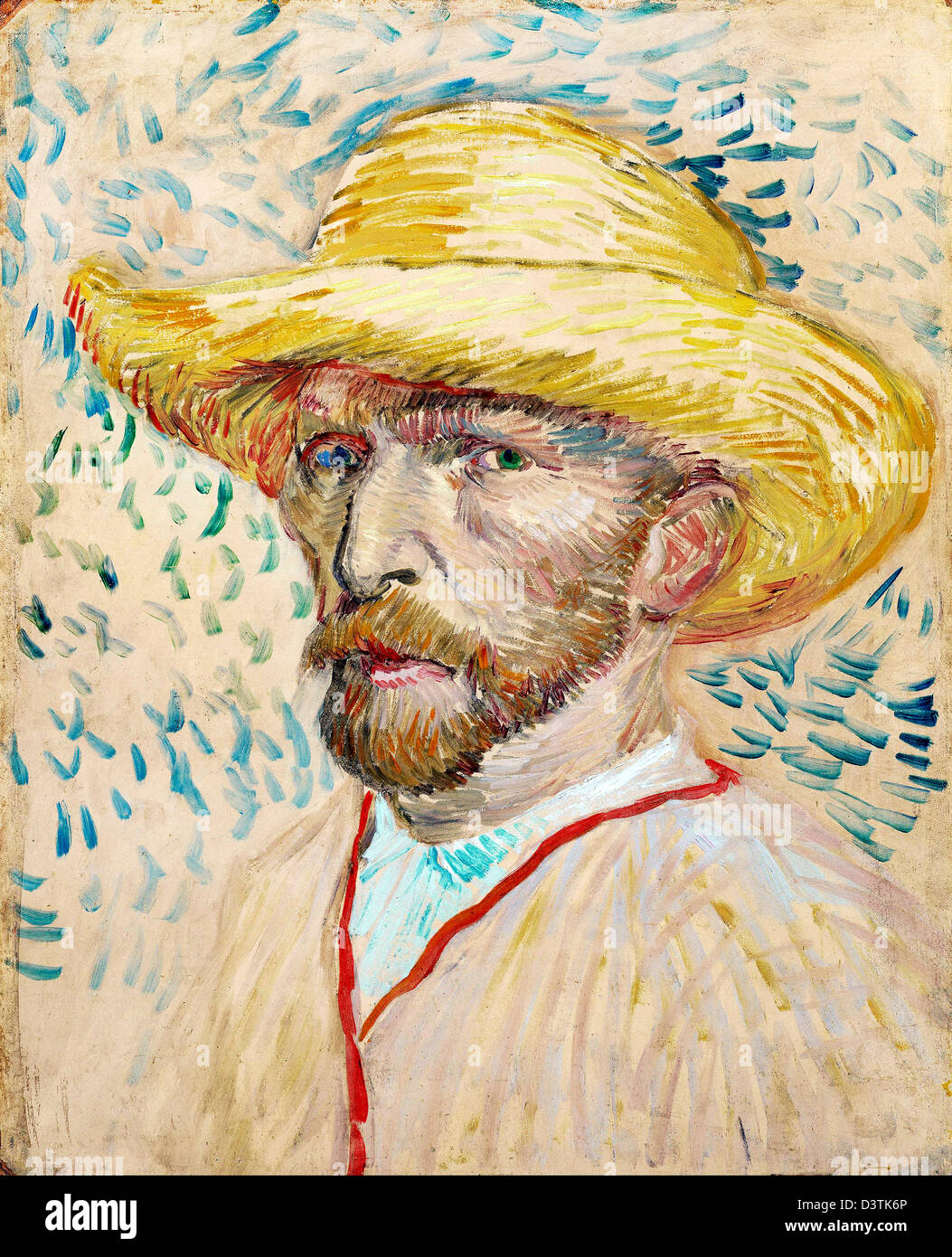 Selbstbildnis mit strohhut 1887 -Fotos und -Bildmaterial in hoher ...