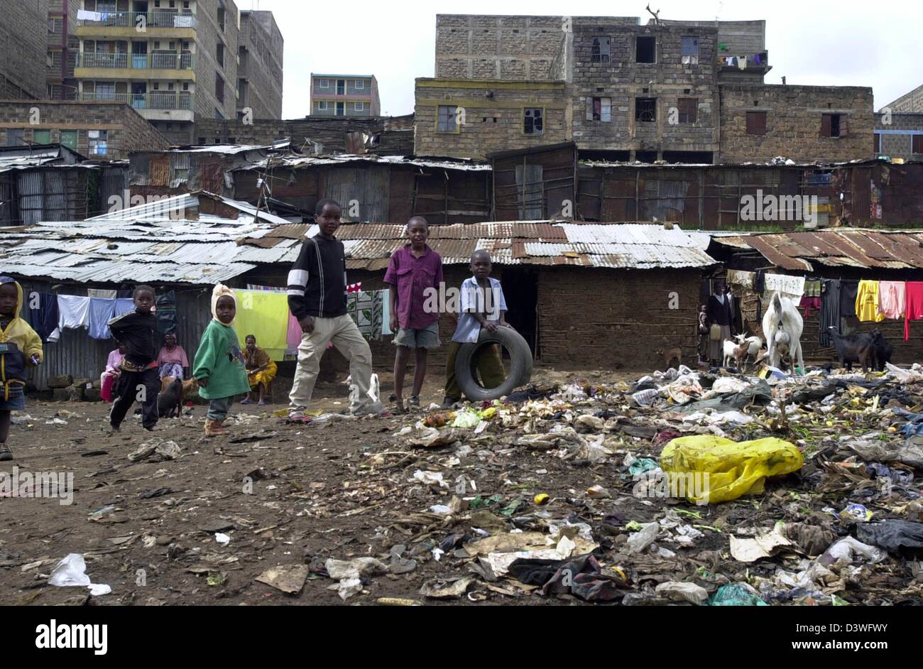 Mathare Slums Stockfotos und -bilder Kaufen - Alamy