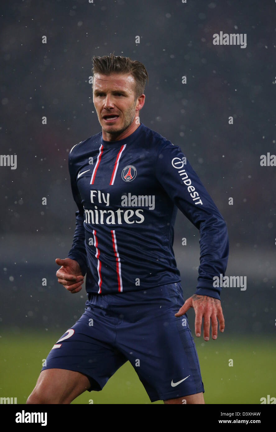 DAVID BECKHAM: PSG - Paris Saint-Germain V Olympique de Marseille ...