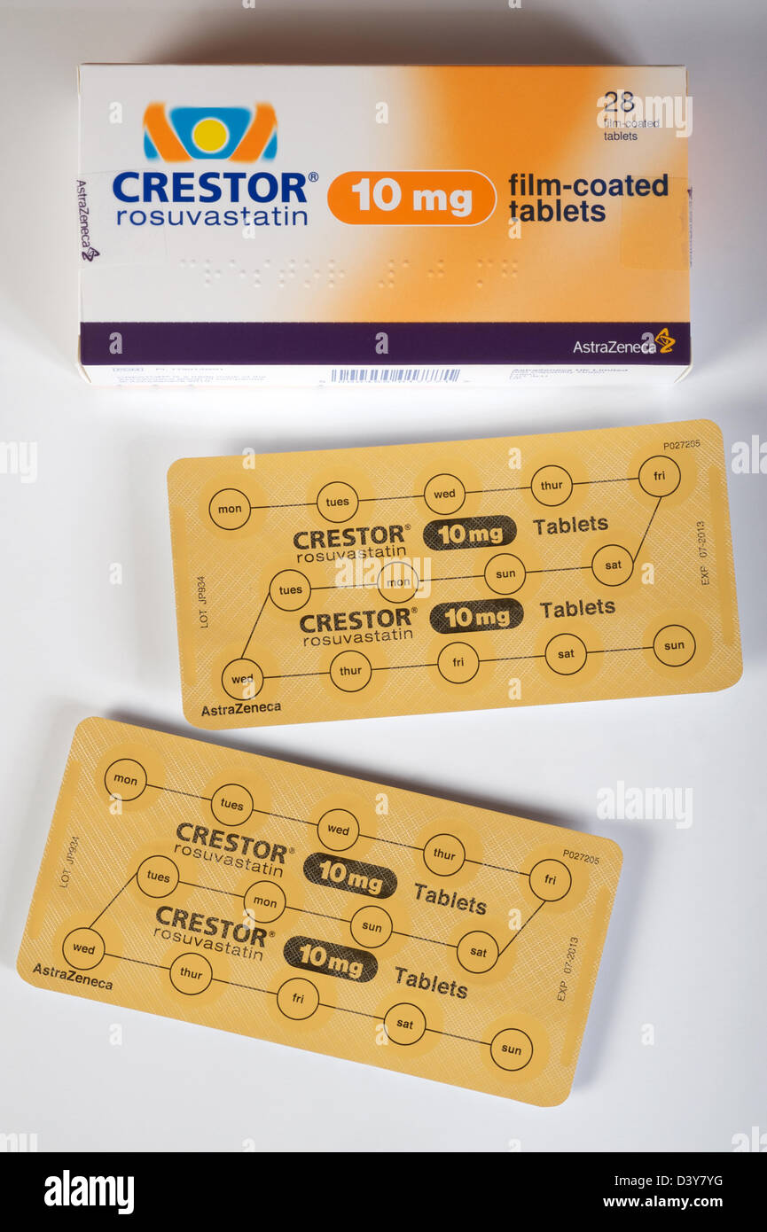 Crestor rosuvastatin -Fotos und -Bildmaterial in hoher Auflösung – Alamy