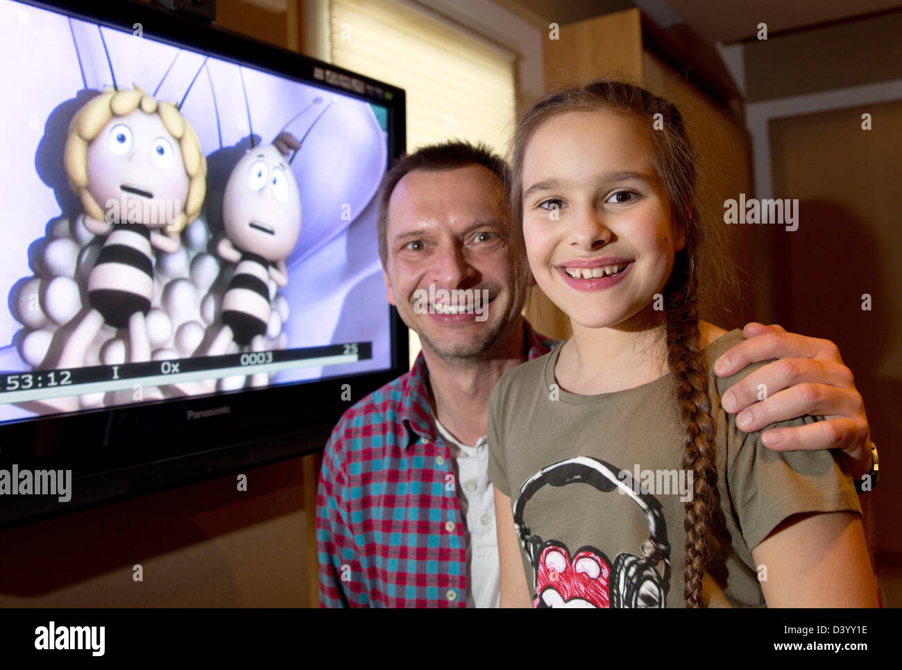 Synchronsprecher Hans-Jürgen Dittberner Zalina Sanchez (Biene Maja) und ...