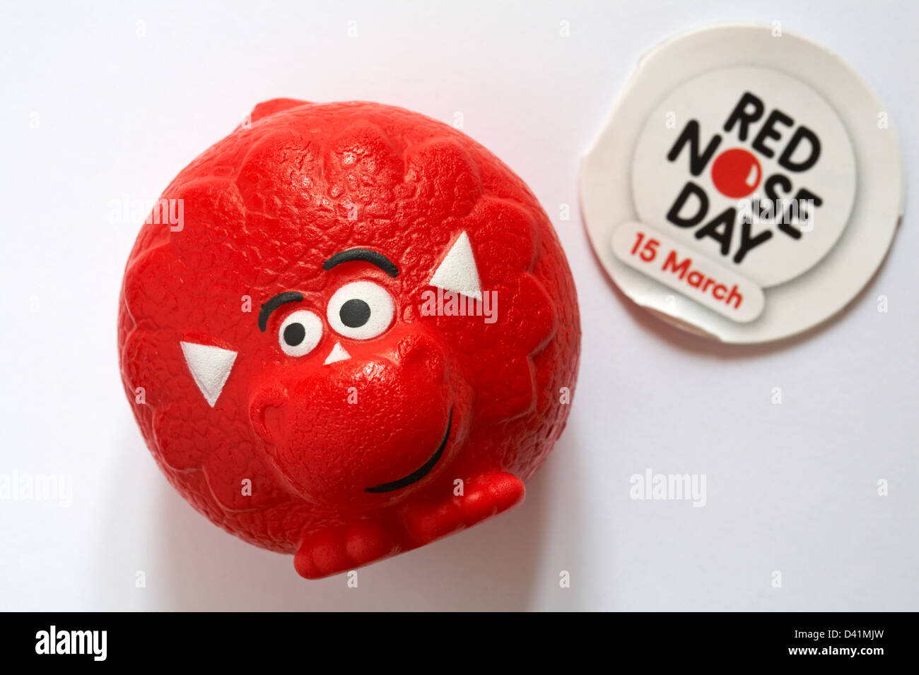 Rotes nasentageslogo -Fotos und -Bildmaterial in hoher Auflösung – Alamy