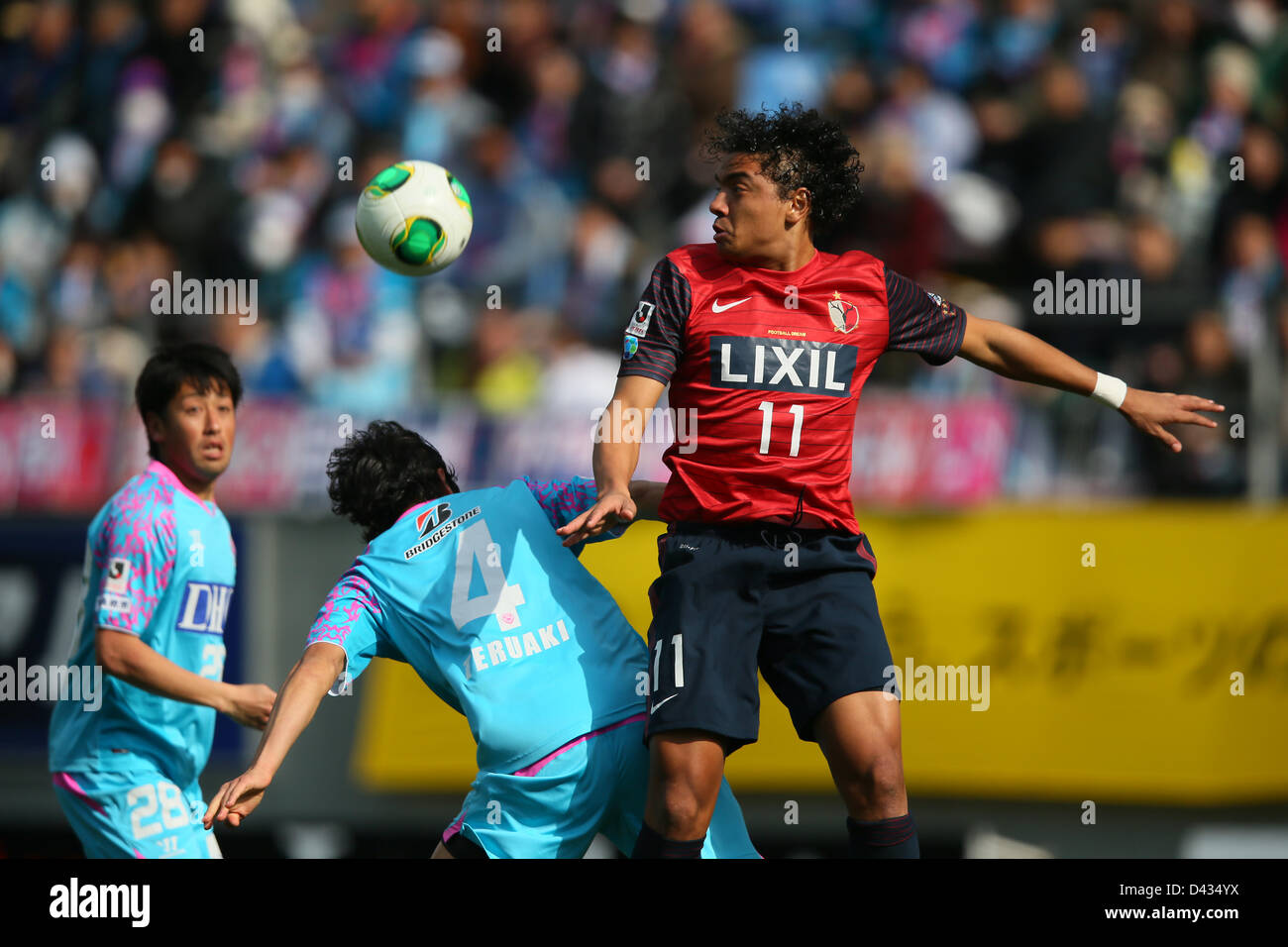 Davi (Geweih), 2. März 2013 - Fußball /Soccer: 2013 J.LEAGUE 1.Division ...