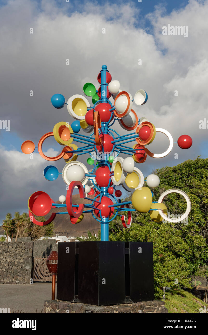 Wind Sculpture Cesar Manrique Lanzarote Stockfotos und -bilder Kaufen ...