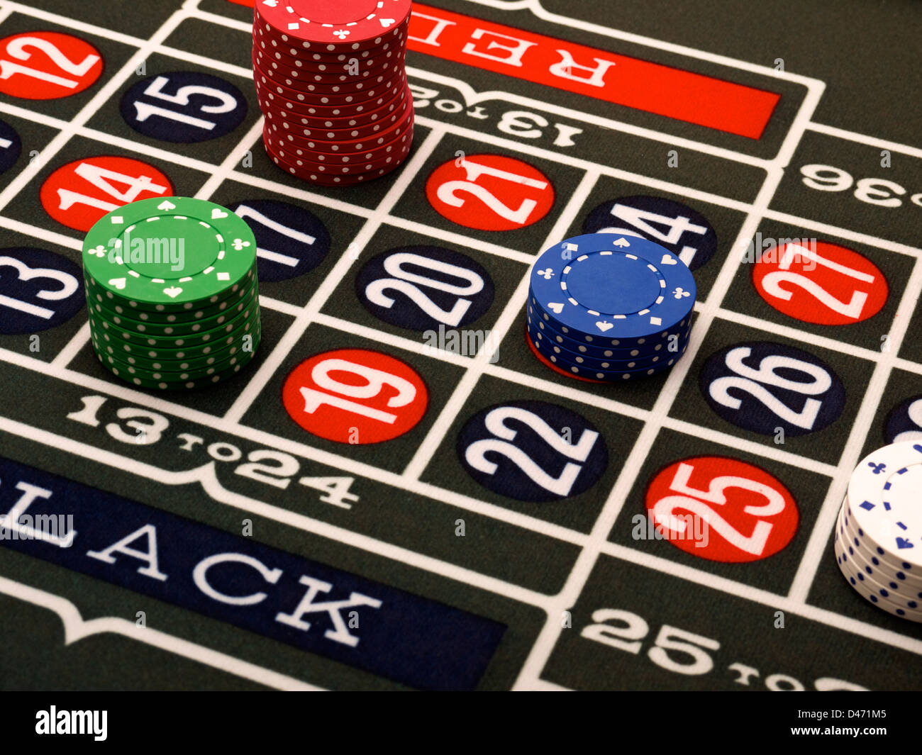 Roulette table -Fotos und -Bildmaterial in hoher Auflösung – Alamy