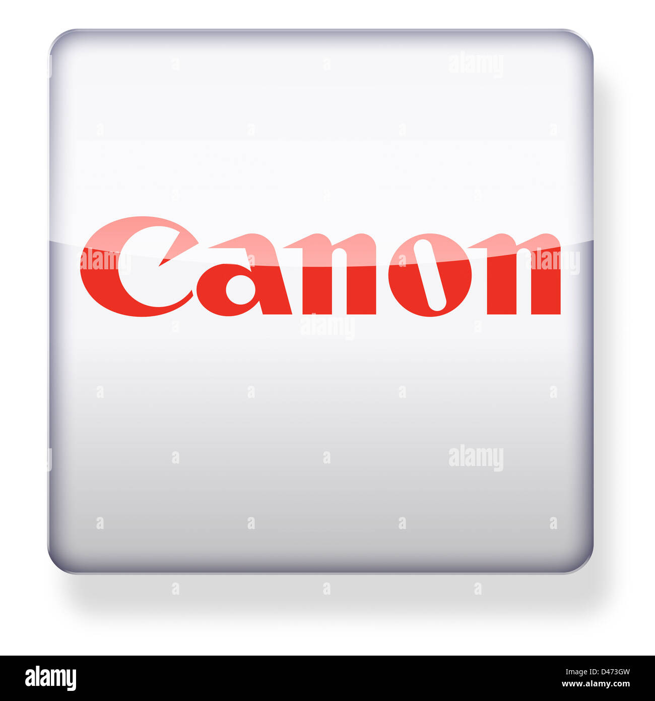 Canon logo icon button -Fotos und -Bildmaterial in hoher Auflösung – Alamy