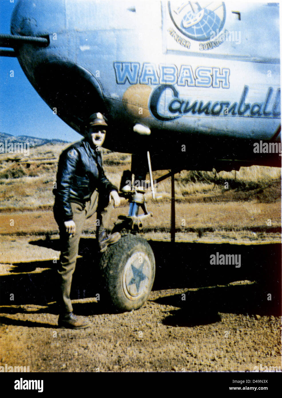 Dieses Foto zeigt William Tascher, ein Mitglied der 341st Bomb Group ...