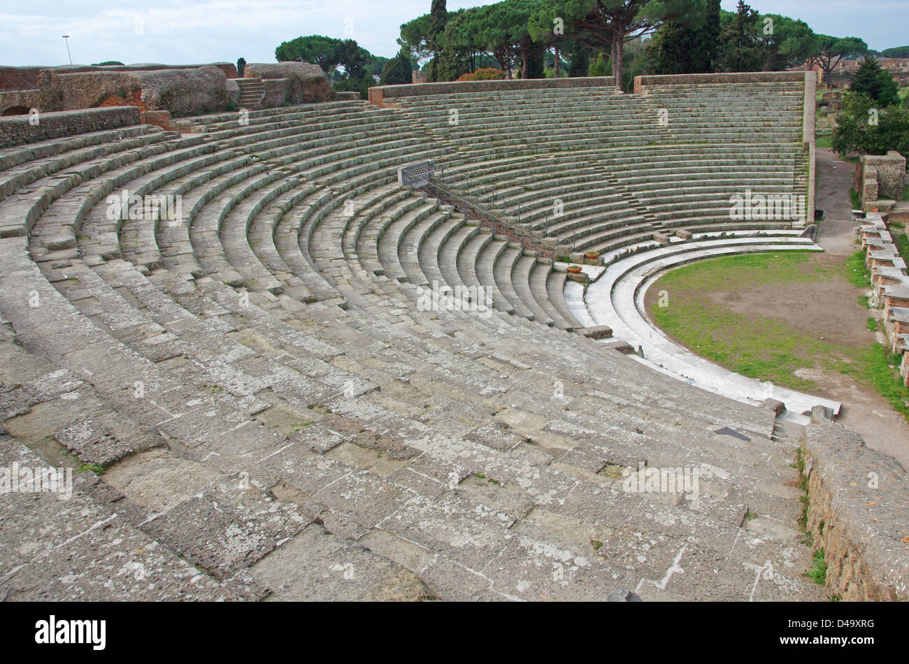 Ostia antica theater theatre -Fotos und -Bildmaterial in hoher ...