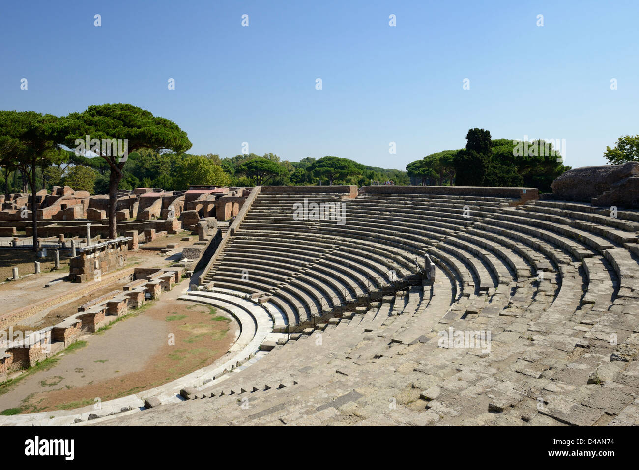 Ostia antica theater theatre -Fotos und -Bildmaterial in hoher ...