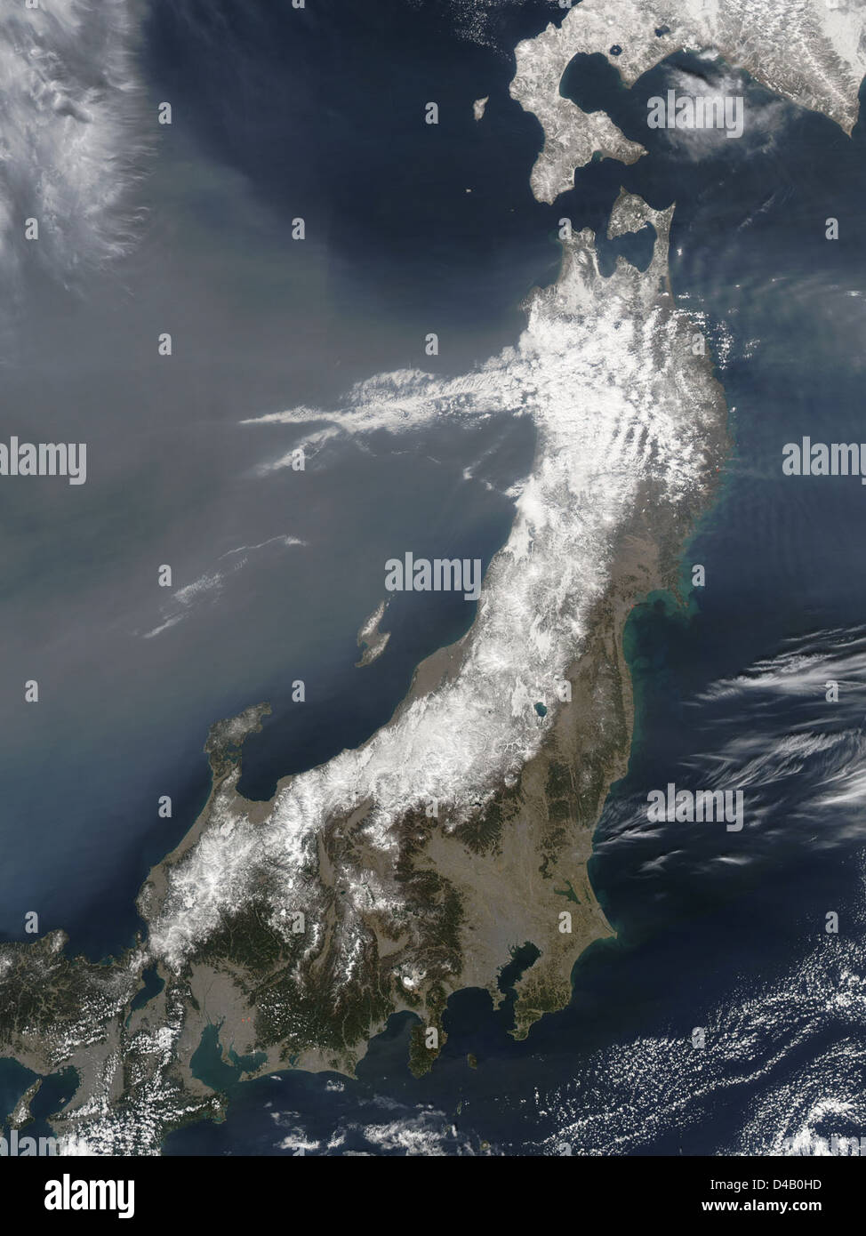 Japan satellite image -Fotos und -Bildmaterial in hoher Auflösung – Alamy