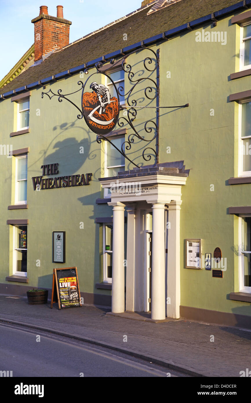 Wheatsheaf Public House High Street Cheadle Personal Staffordshire ...