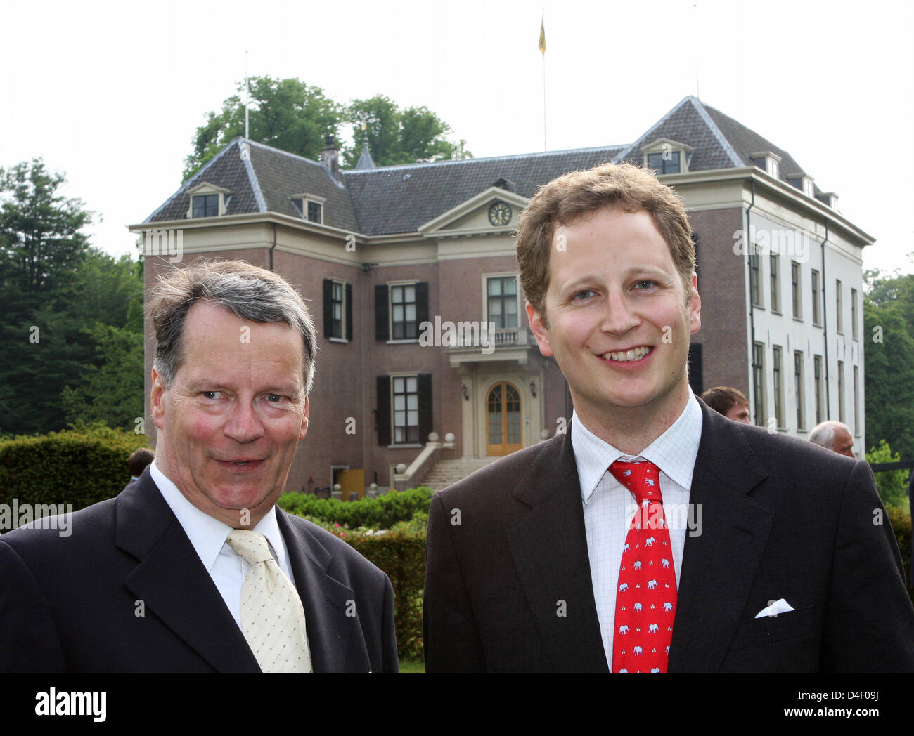 Christian Sigismund, Prinz von Preußen, (L) und Georg Friedrich ...