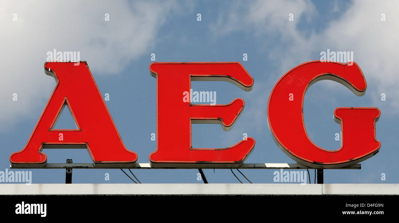 Aeg logo -Fotos und -Bildmaterial in hoher Auflösung – Alamy