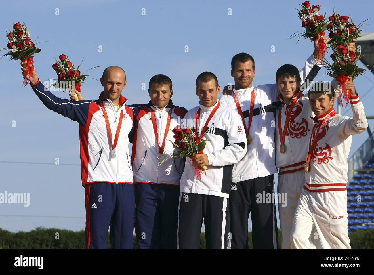 (L-R) Zweite platziert Jaroslav Volf und Ondrej Stepanek aus der ...