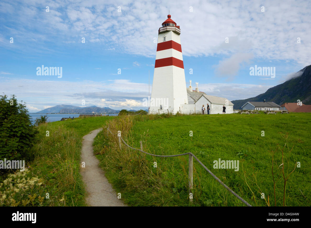 Alnes Leuchtturm, Godoya, in der Nähe von Alesund, mehr Og Romsdal ...