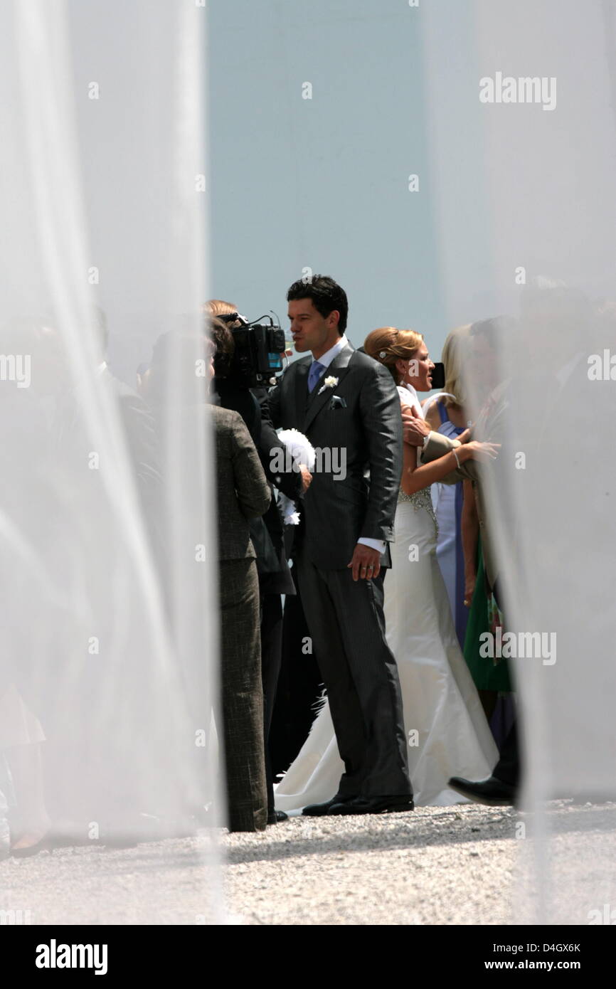 Deutsche Fussball International Michael Ballack und seine Frau Simone ...