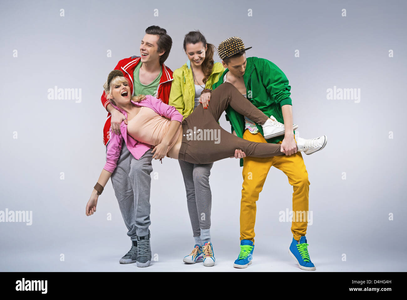 Funny Dance Pose Stockfotos & Funny Dance Pose Bilder - Alamy