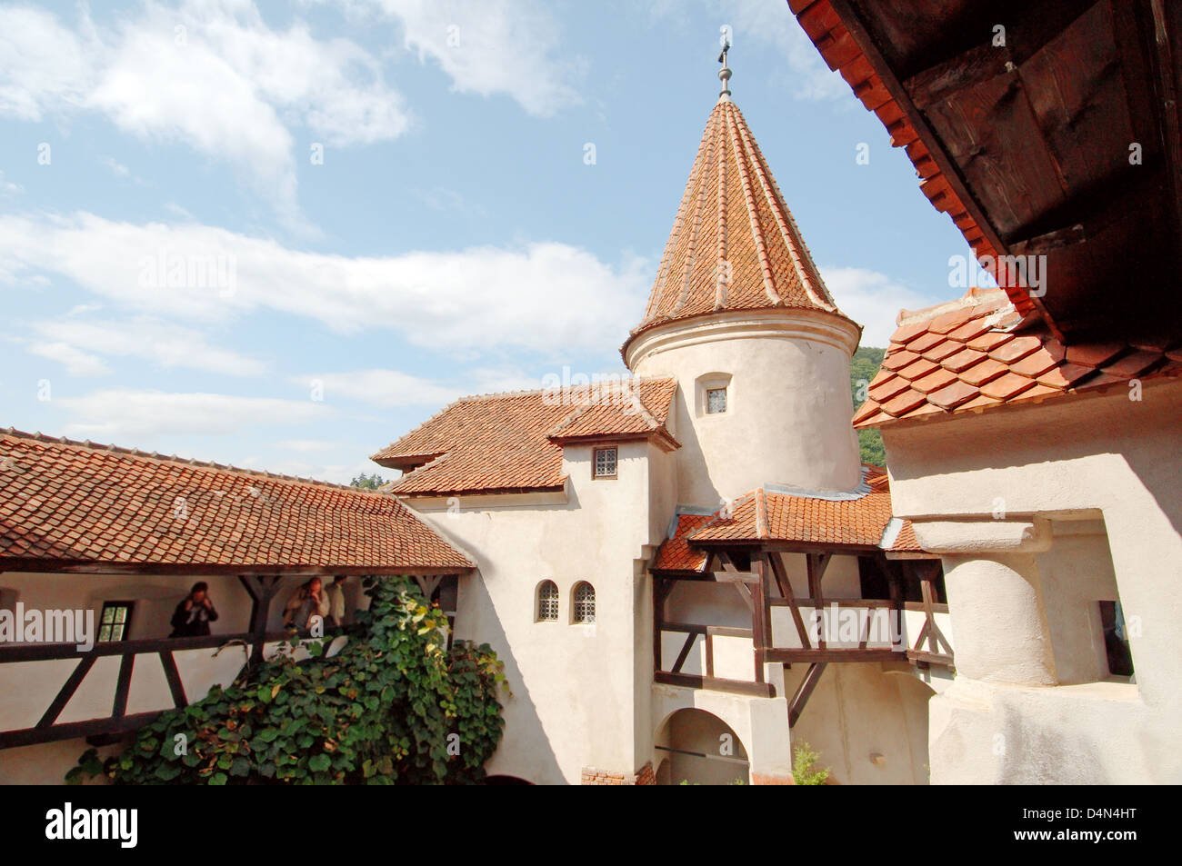 Bran Castle (Castelul Bran) - Graf Dracula Schloss, Kronstadt, Walachei ...