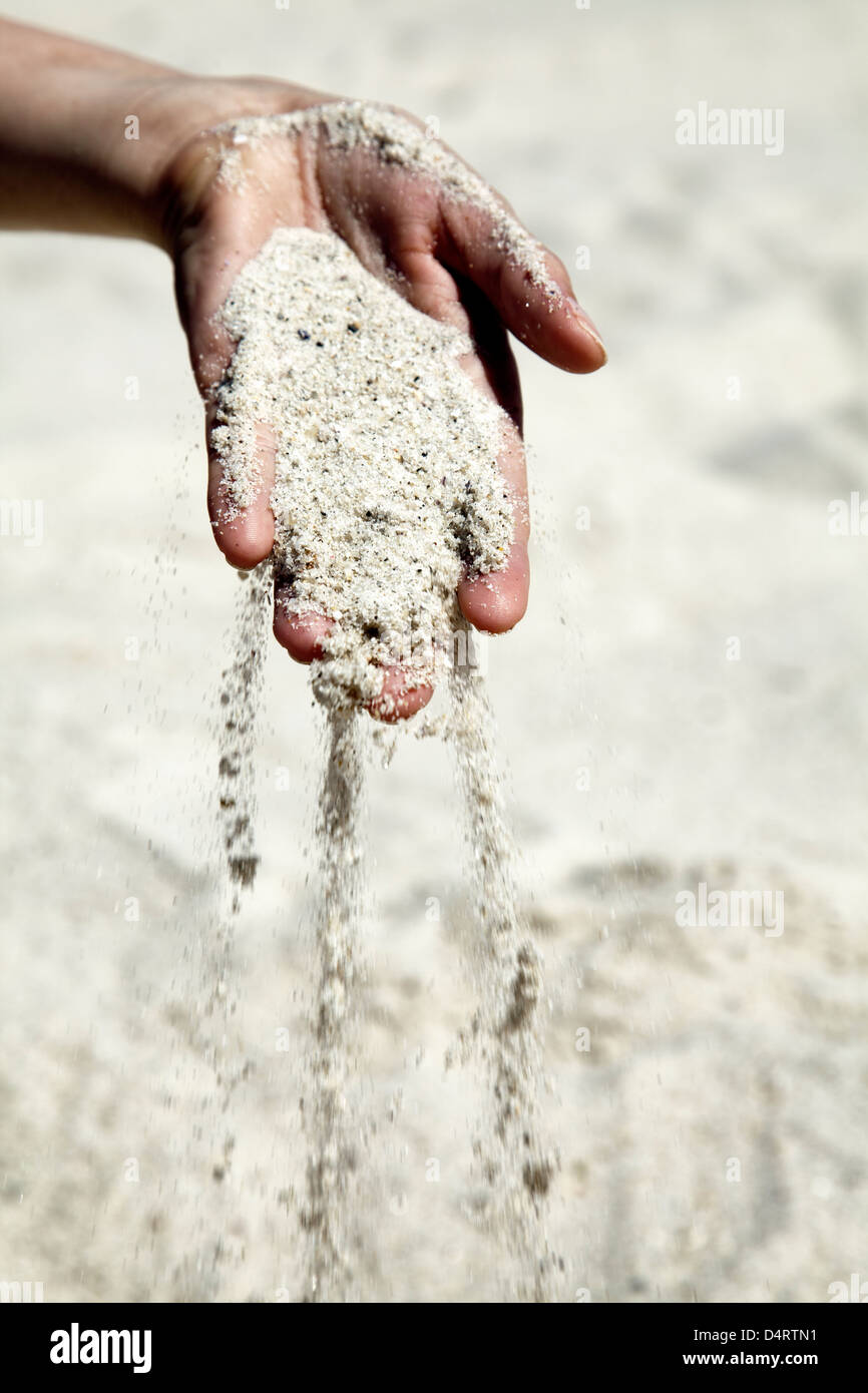 Fallender sandstrand -Fotos und -Bildmaterial in hoher Auflösung – Alamy