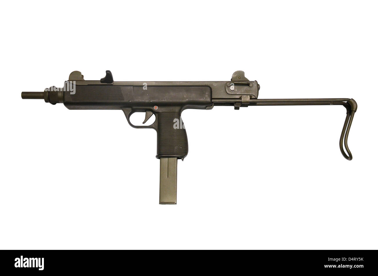 Österreichischen 9mm Steyr MPi 81 Maschinenpistole Stockfotografie - Alamy