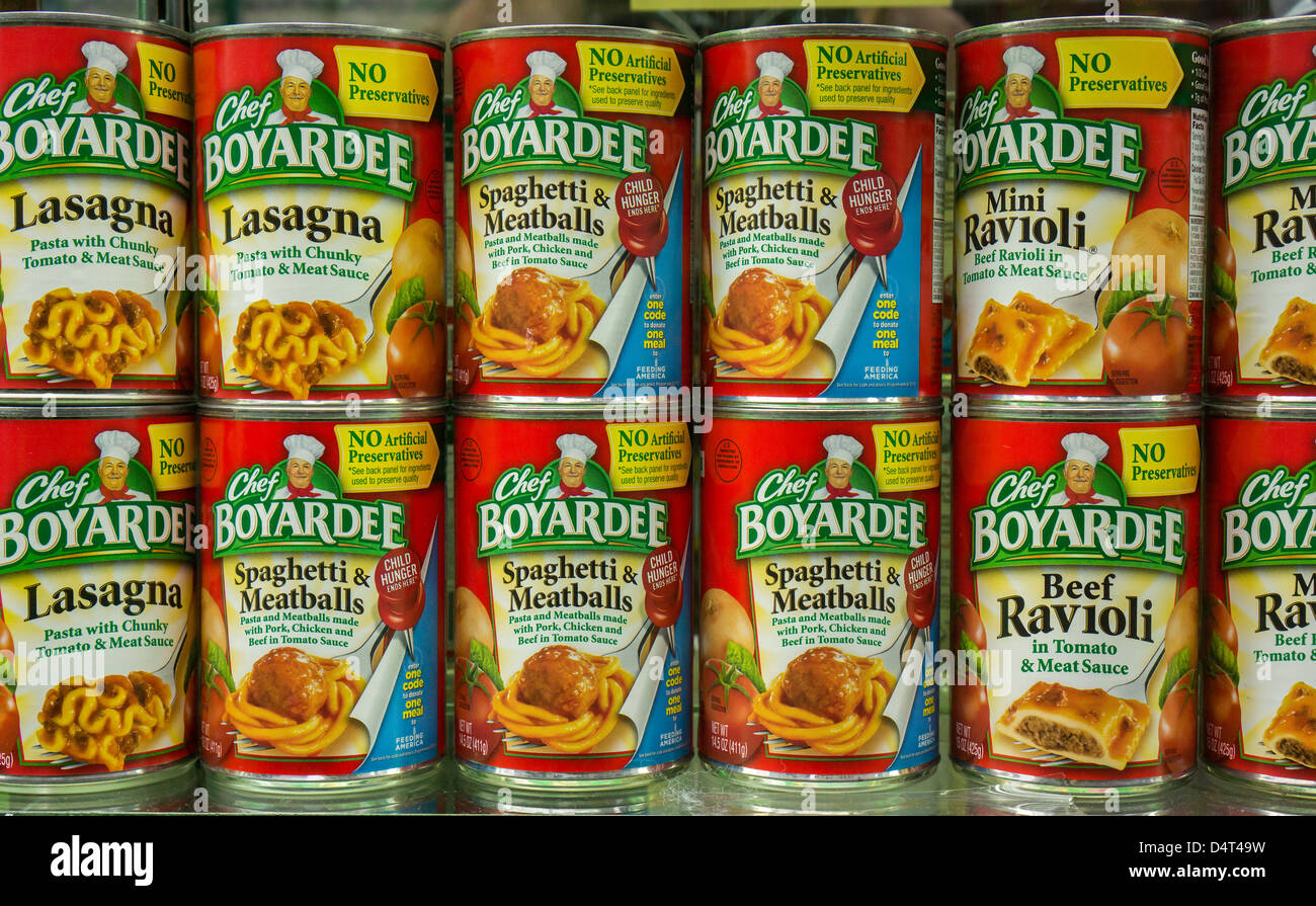 Von ConAgra Dosen ist Chef Boyardee Dosen Ravioli, Spaghetti ...