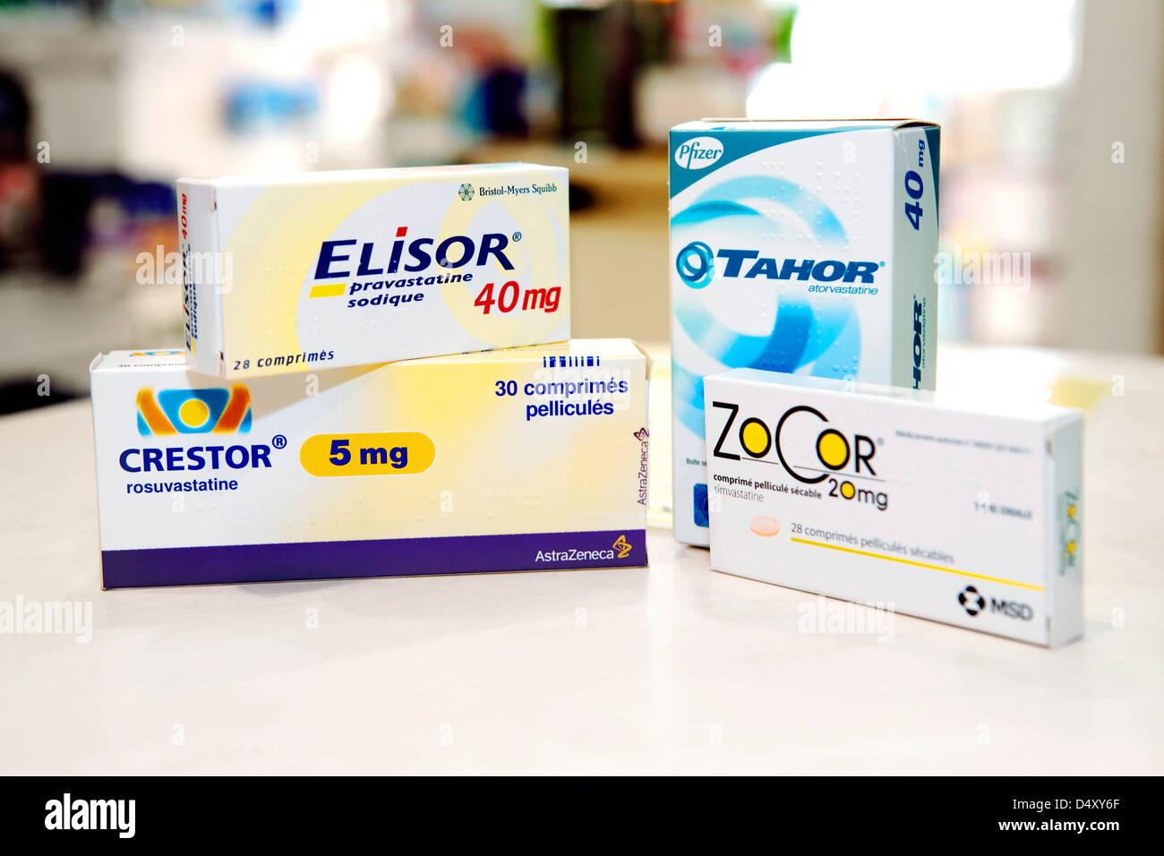 Crestor Rosuvastatin Stockfotos und -bilder Kaufen - Alamy