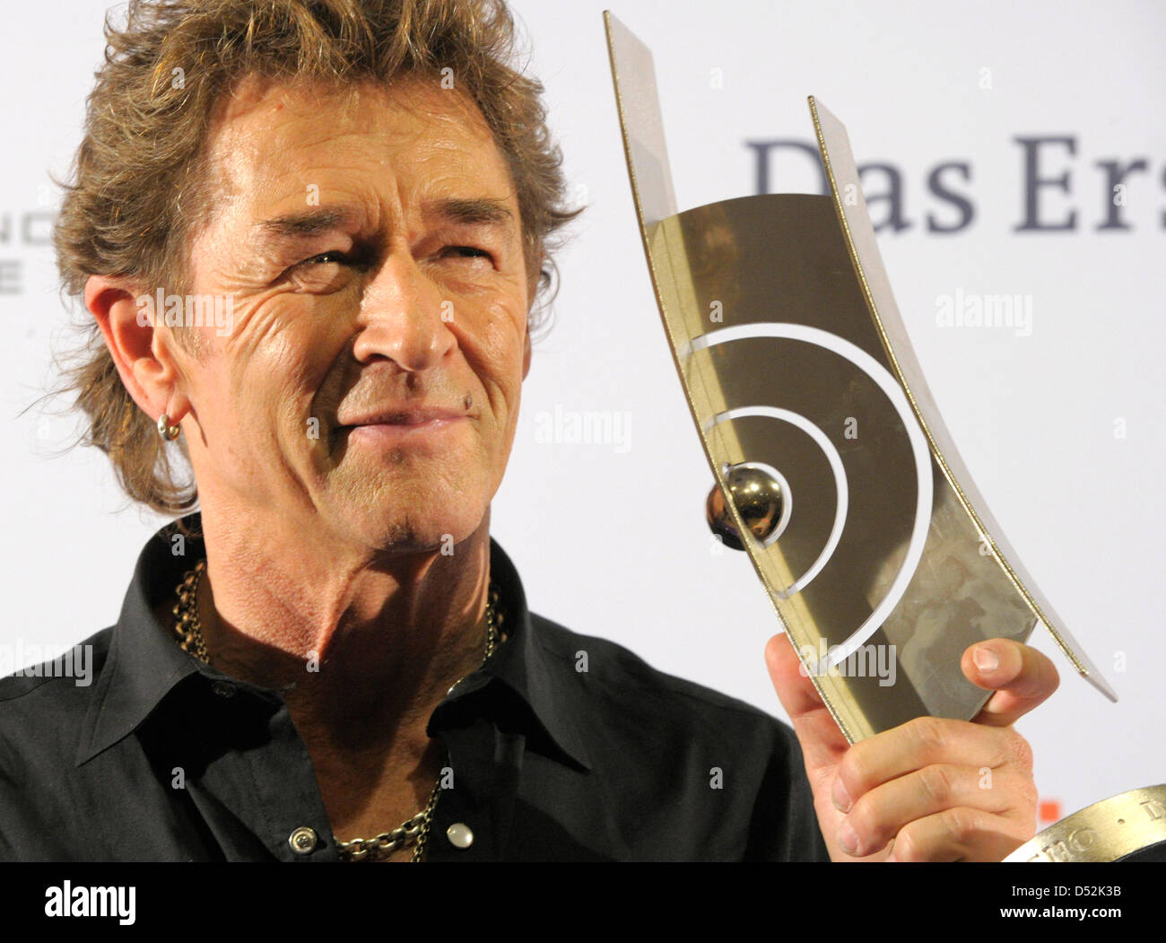 Rumänien geborene Rockmusiker Peter Maffay Jubel seine Auszeichnung ...