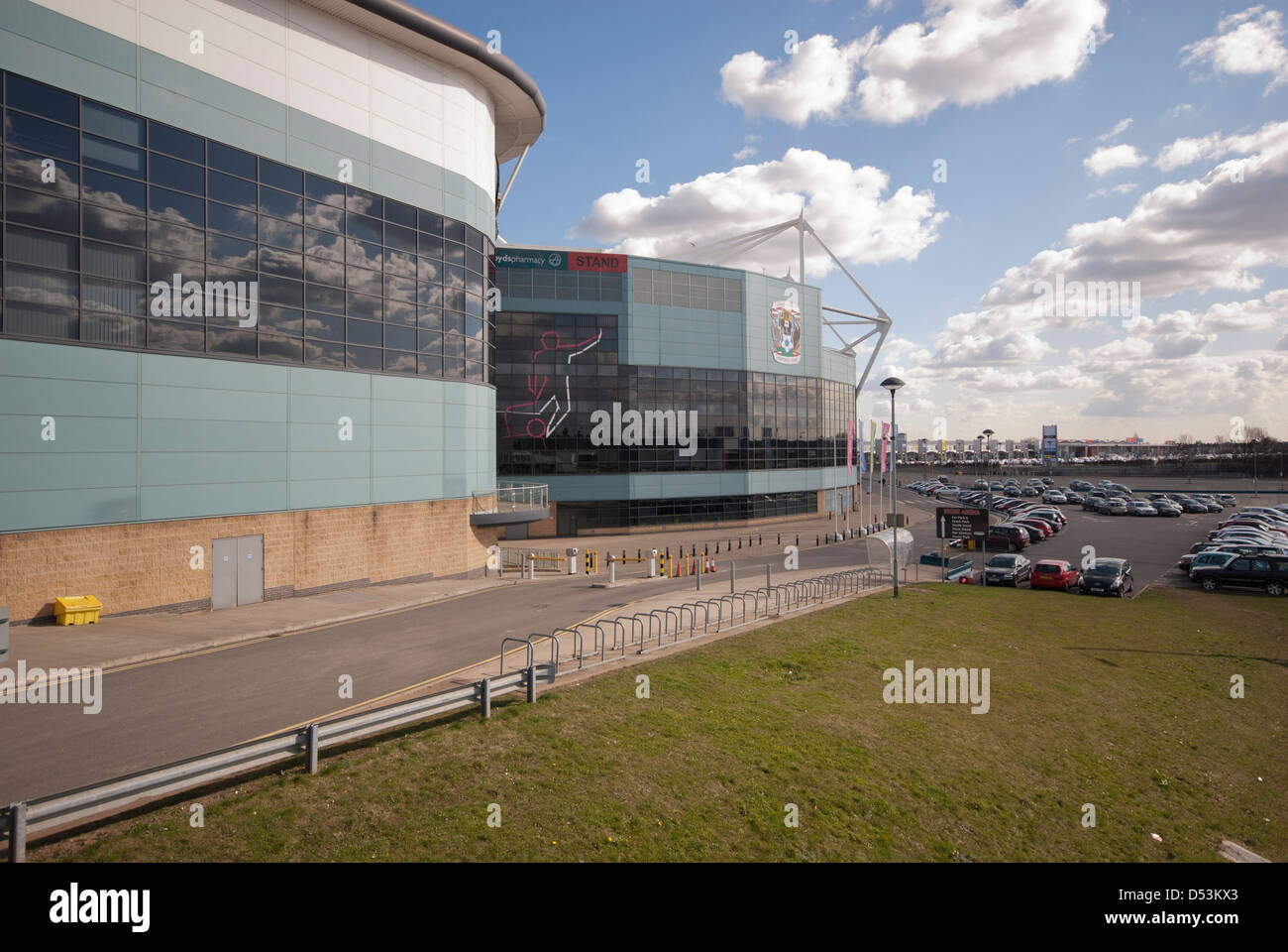Ricoh Arena Coventry Fußballstadion Stockfotografie - Alamy
