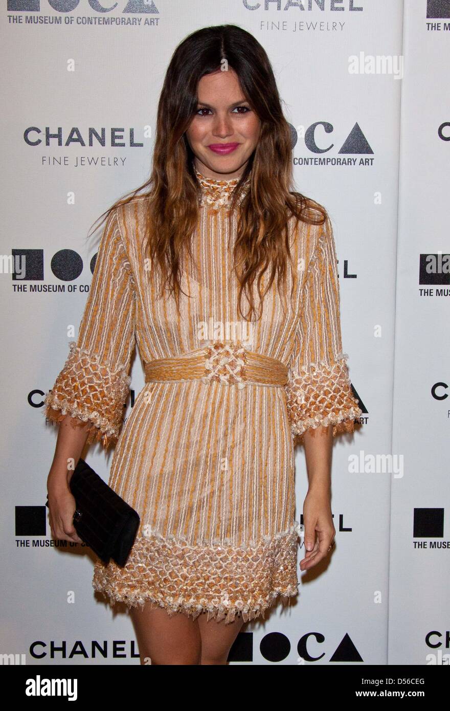 Schauspielerin Rachel Bilson besucht das Museum für Gegenwartskunst der ...