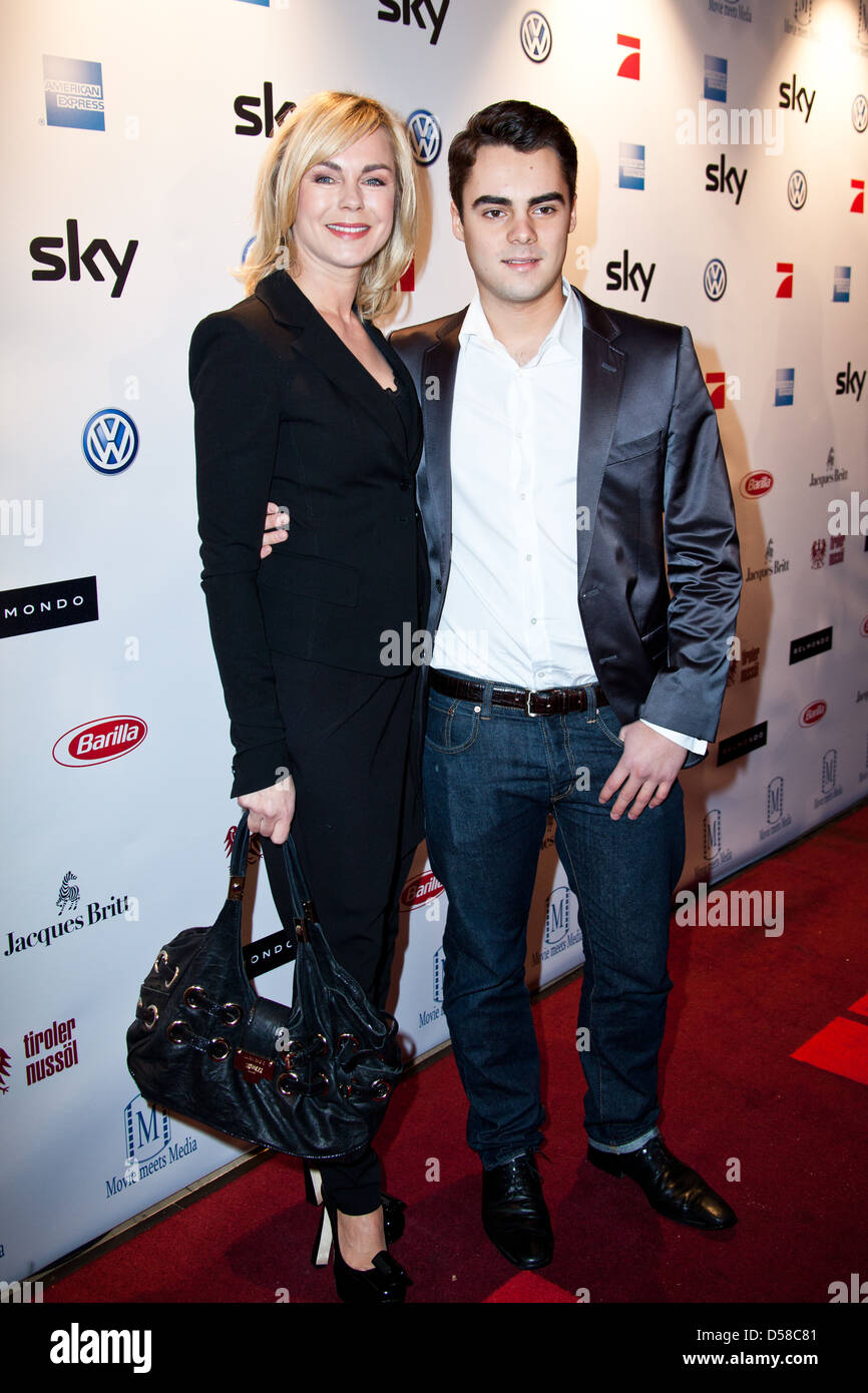 Saskia Valencia und Sohn Leonard bei Movie meets Media im Atlantic ...