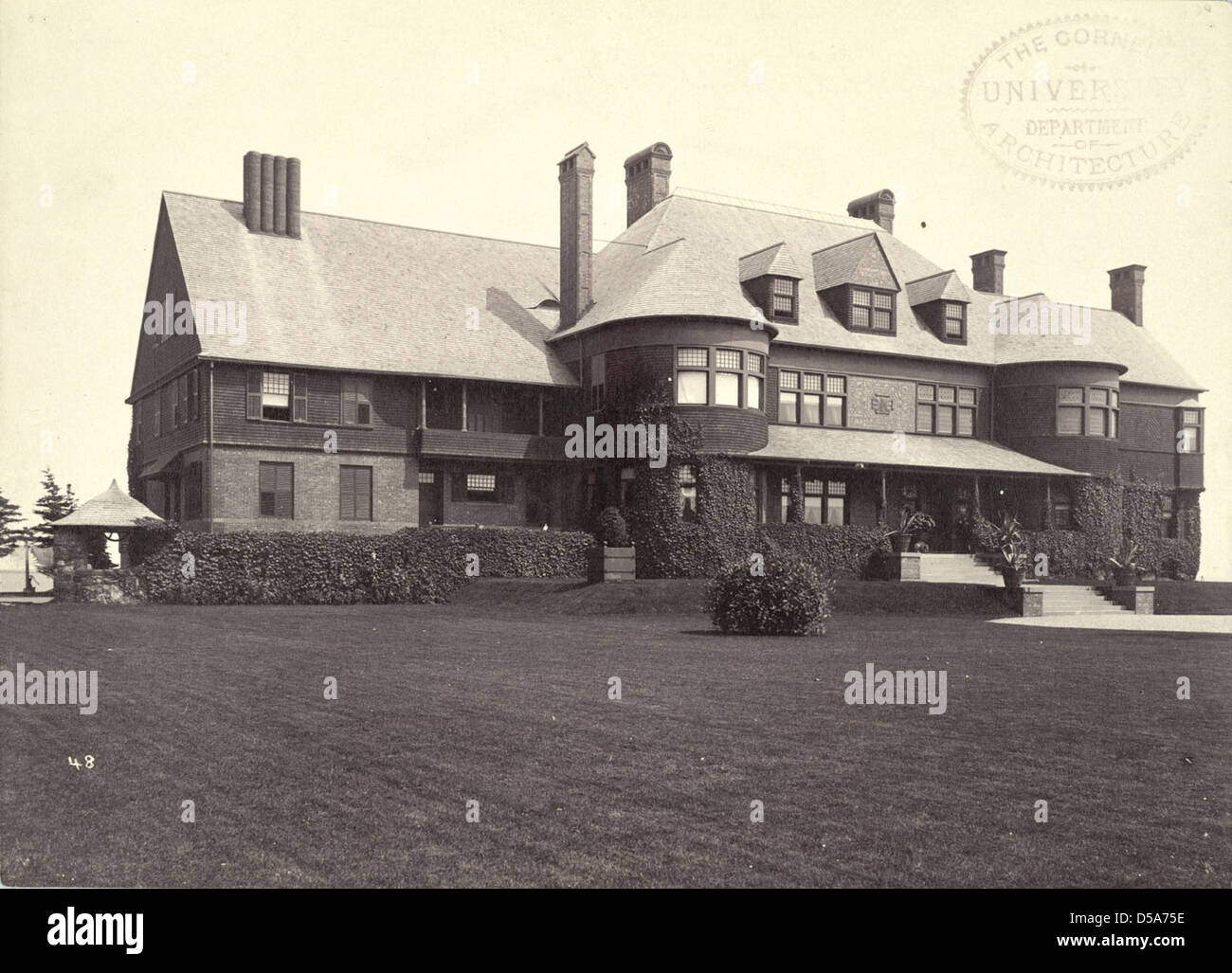 Das Robert Goelet House in Newport, Rhode Island, ist ein historisches ...