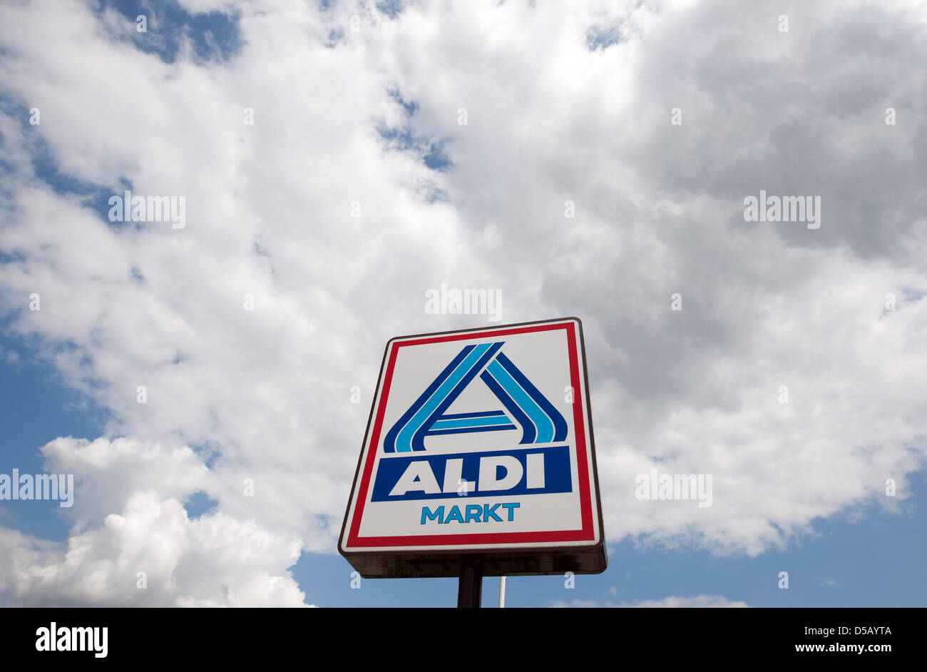 Ein Datei-Bild, aufgenommen am 28. Oktober 2009 zeigt das Aldi ...
