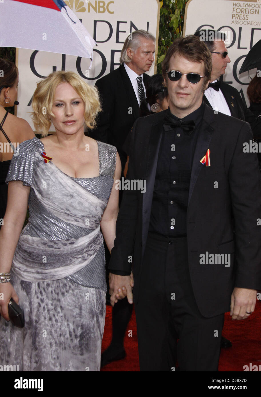 US Schauspieler Thomas Jane und Patricia Arquette kommen für die 67 ...