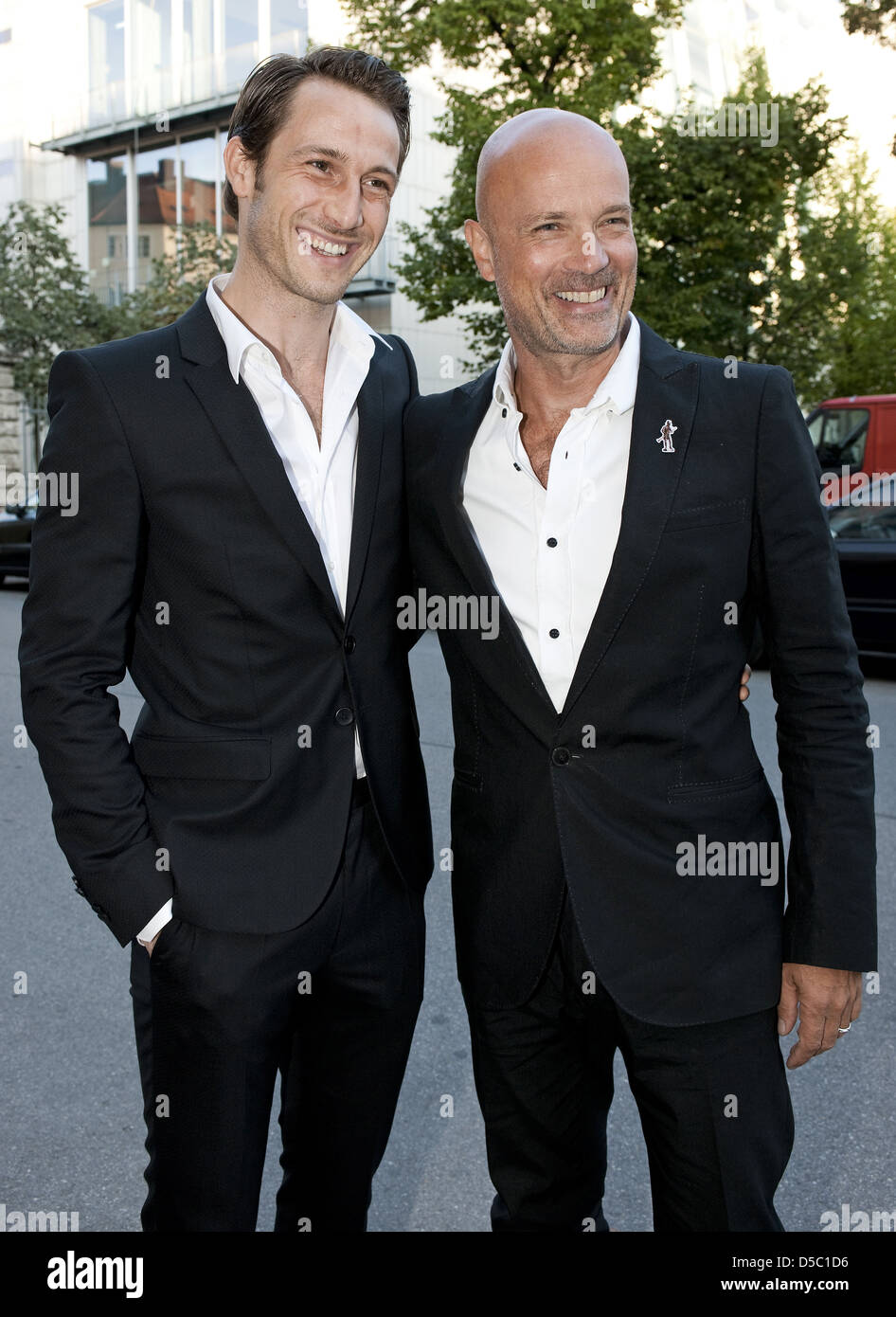 David Rott und Christian Berkel bei einem Fototermin der ZDF-Film "Der ...