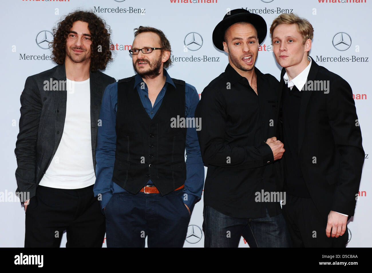 Andreas Nowak und Milan Peschel und Marlon Roudettel und Matthias ...