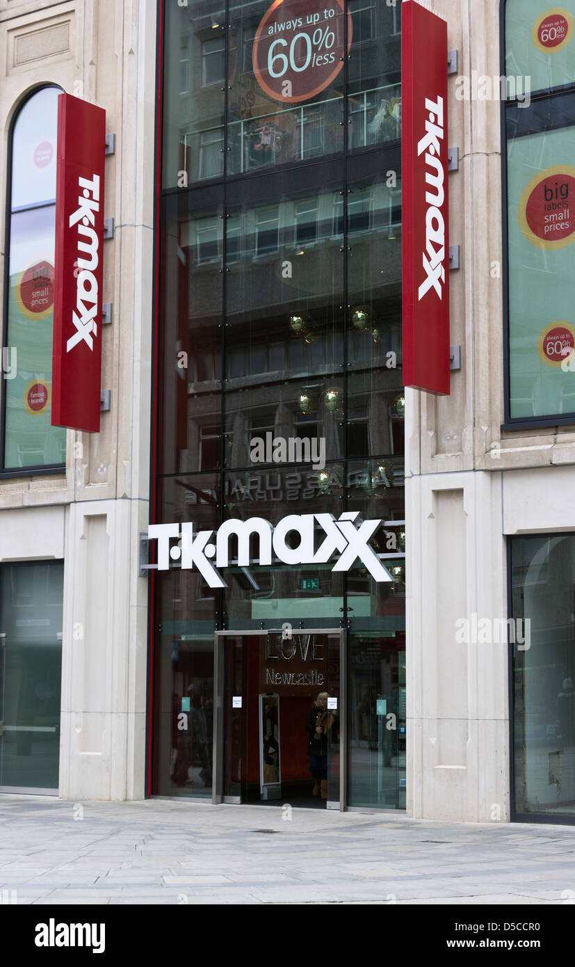 T-K-Max Shop Fassade Stockfotografie - Alamy