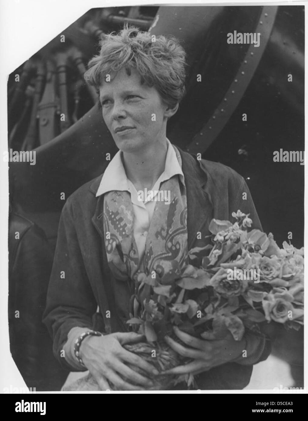 Die Ausstellung Amelia Earhart im San Diego Air and Space Museum zeigt ...