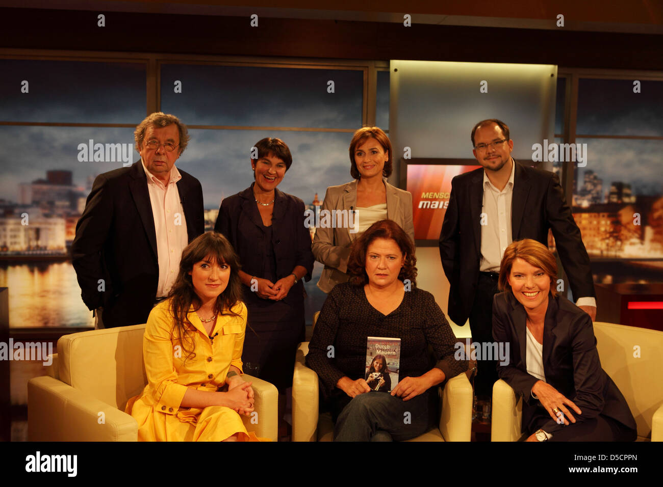 Helmuth Karasek, Dr.Esther Schoonbrood, Sandra Maischberger, Tobias ...