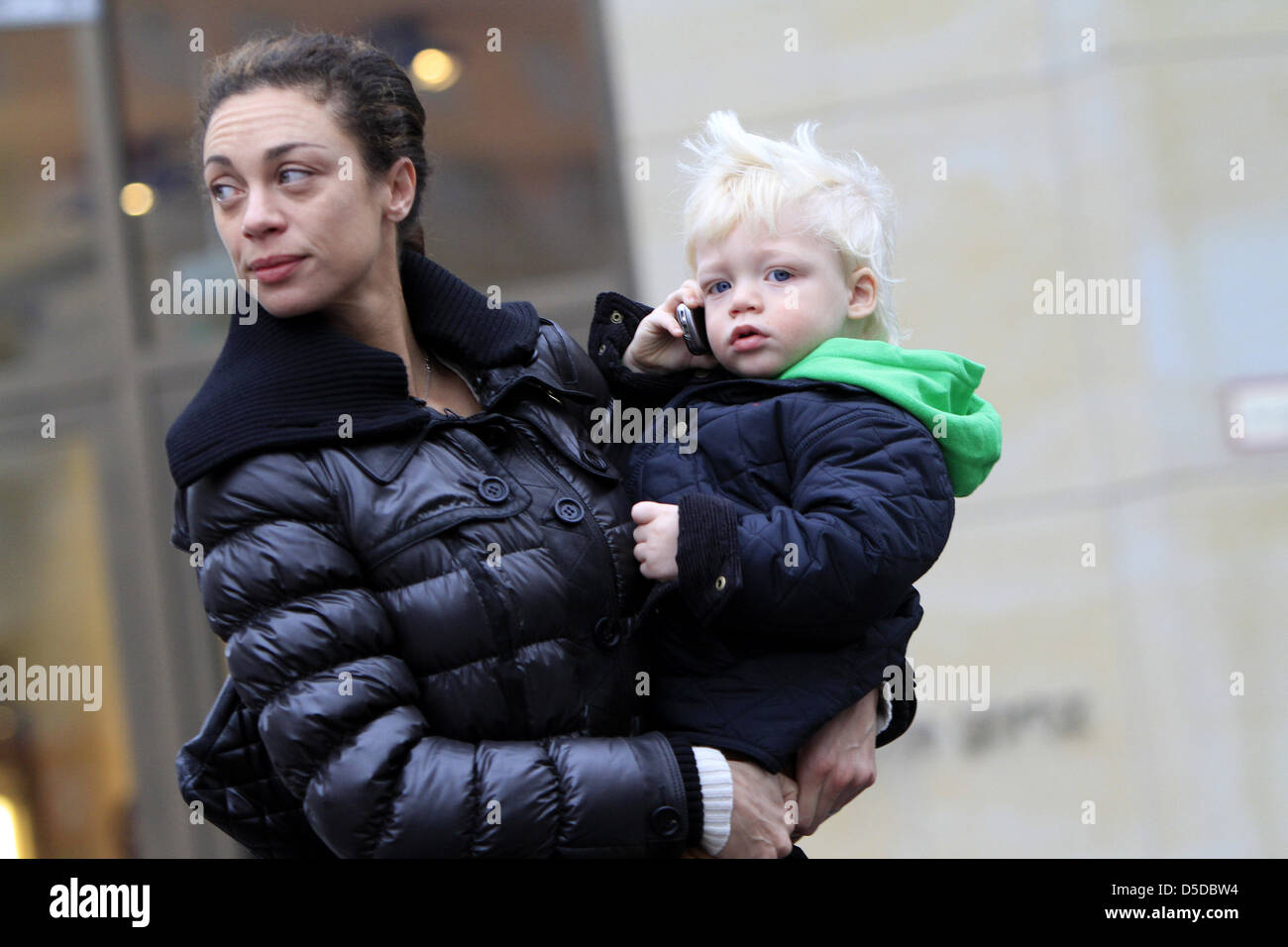 Lilly becker and son amadeus becker -Fotos und -Bildmaterial in hoher ...