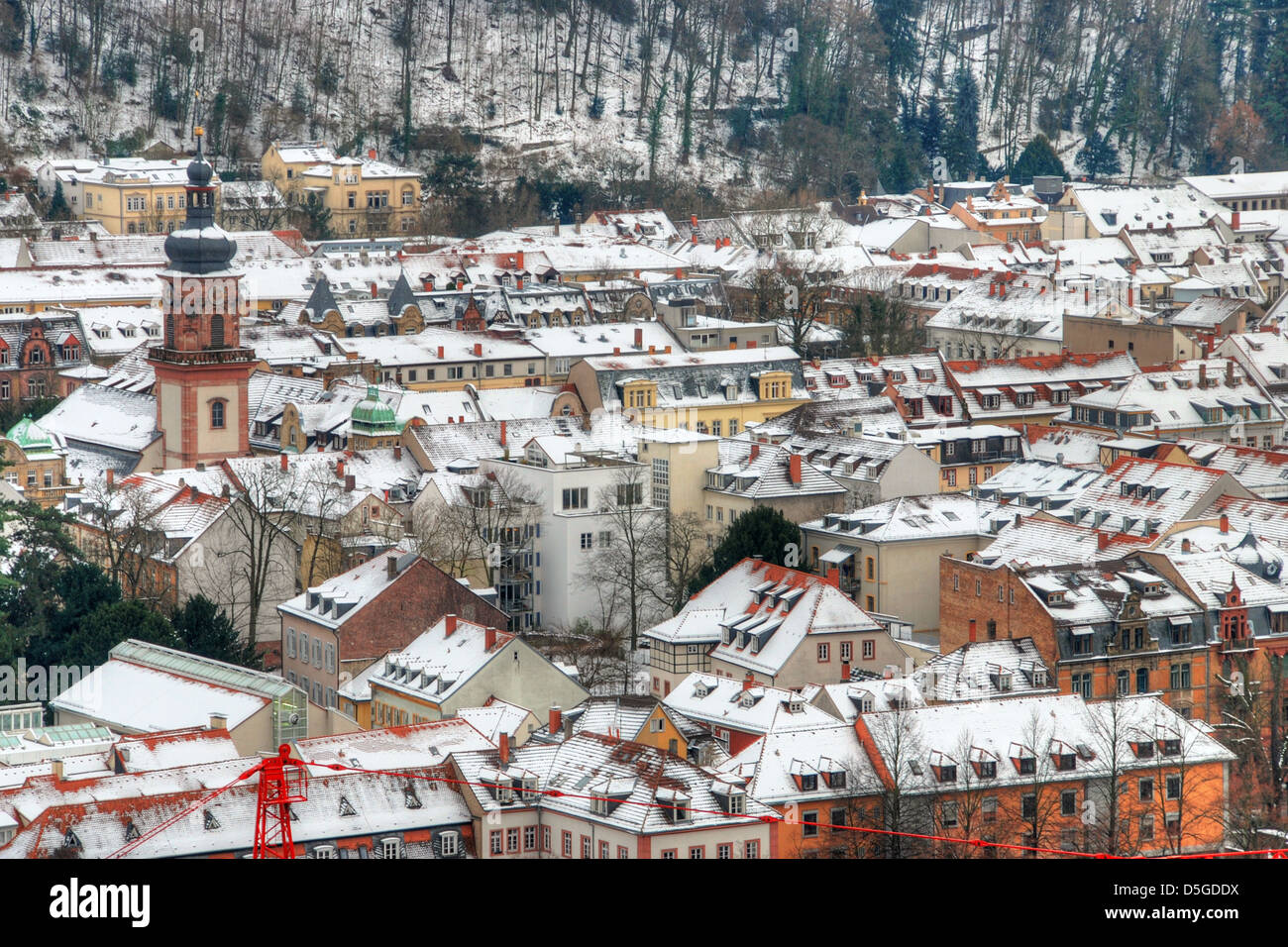 Heidelberg germany winter snow -Fotos und -Bildmaterial in hoher ...