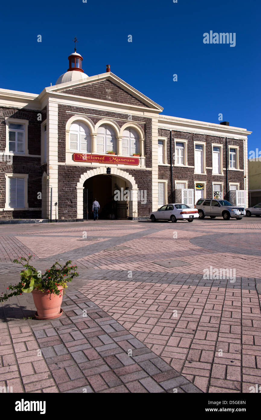 Port Zante, die Uferpromenade und Hafengebiet von Basseterre, St. Kitts ...