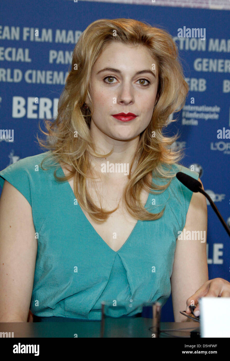 US-Schauspielerin Greta Gerwig besucht das Foto-Shooting für den Film ...