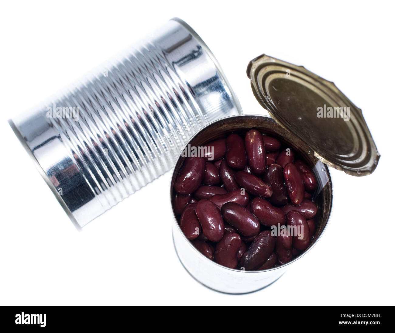 Bohnen in blechdose Ausgeschnittene Stockfotos und -bilder - Alamy