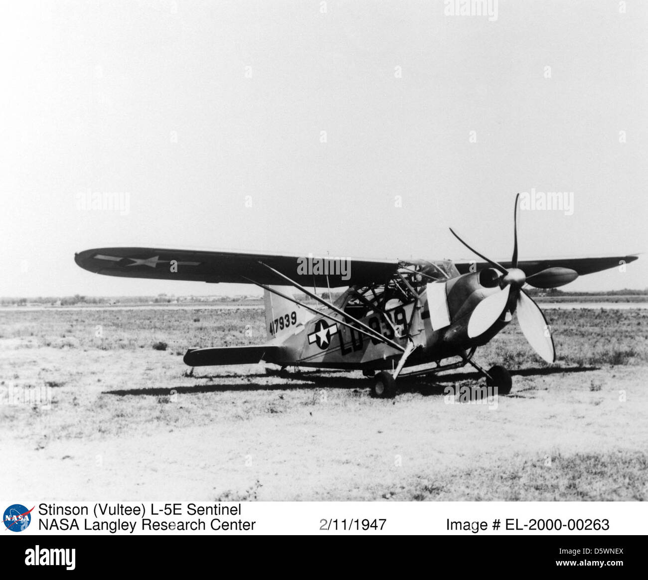 Die Stinson L-5E Sentinel war ein leichtes Aufklärungs- und ...